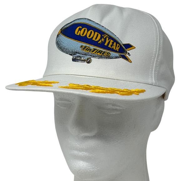 Goodyear | Accessories | Vintage 8s Goodyear Tires Blimp Hat Cap ...